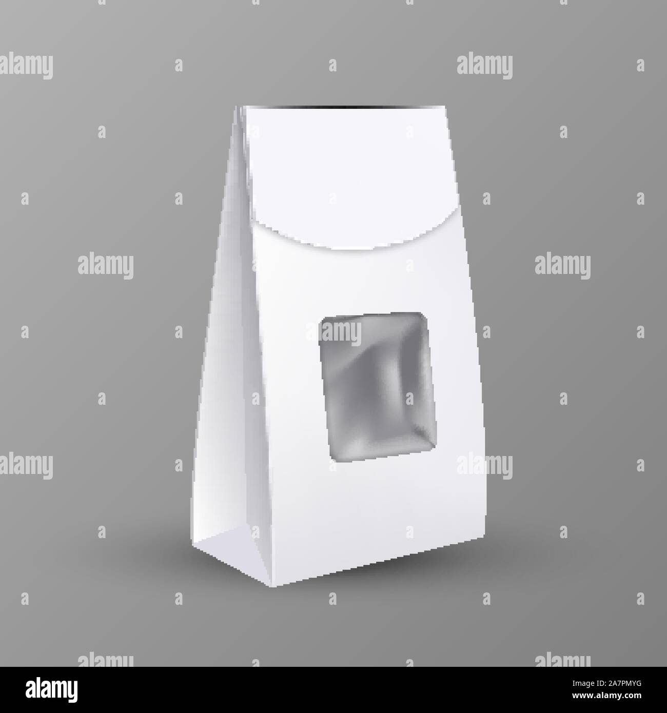 Package With Transparent Plastic Window Vector Stock Vector Image & Art ...