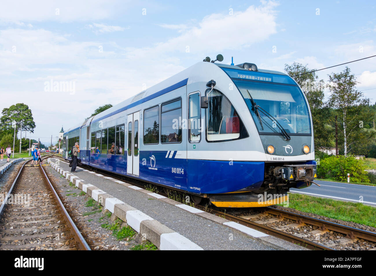 Slovakian train passenger hi-res stock photography and images - Alamy