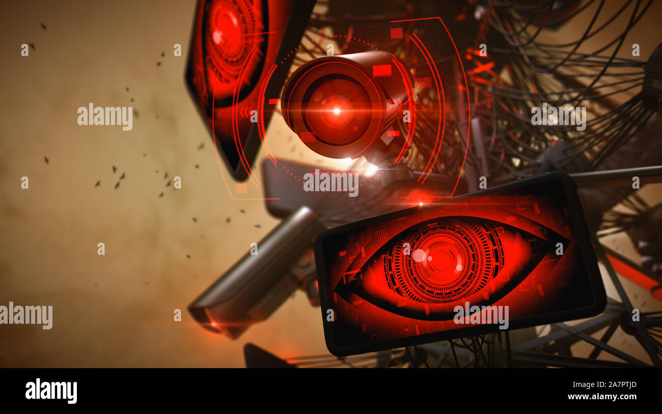 Cctv screens hi-res stock photography and images - Alamy