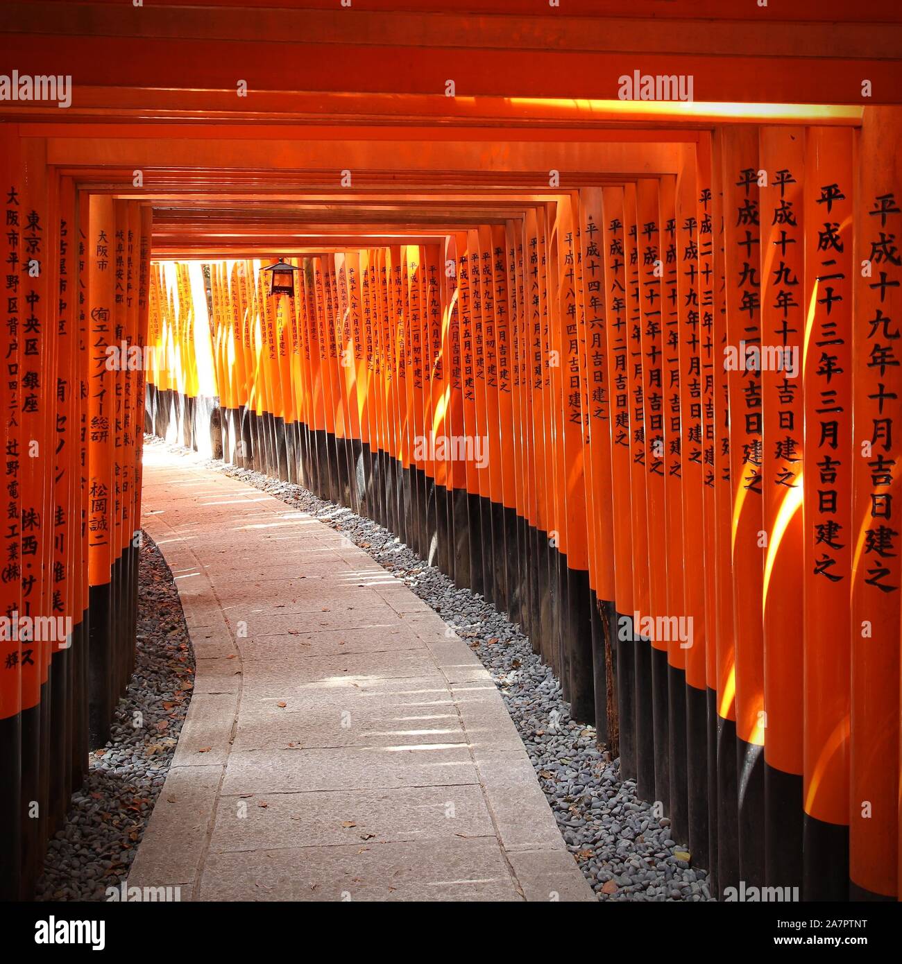 Japan landmark - Fushimi Inari Taisha shrine in Kyoto prefecture ...