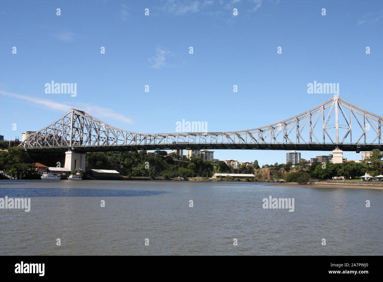 Cantilever bridge - Story Bridge in Brisbane, Queensland, Australia ...