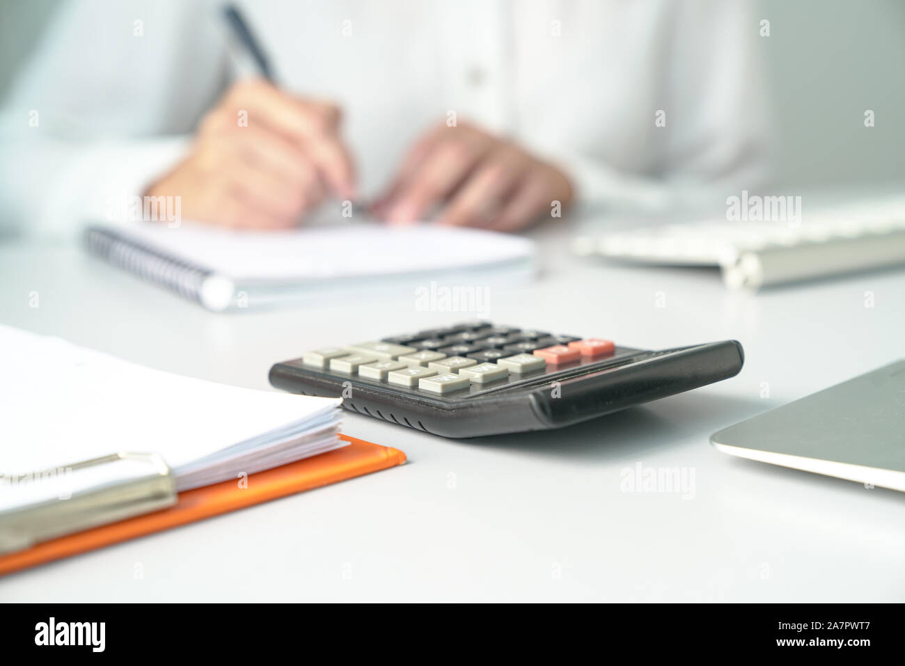Manager office desk next accountant hi-res stock photography and images ...