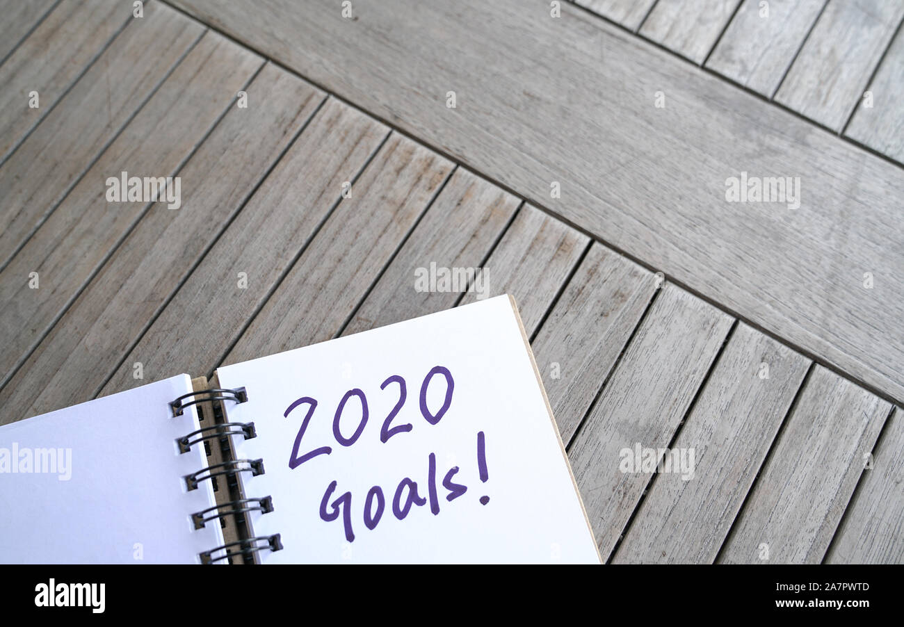 2020 goals hi-res stock photography and images - Alamy