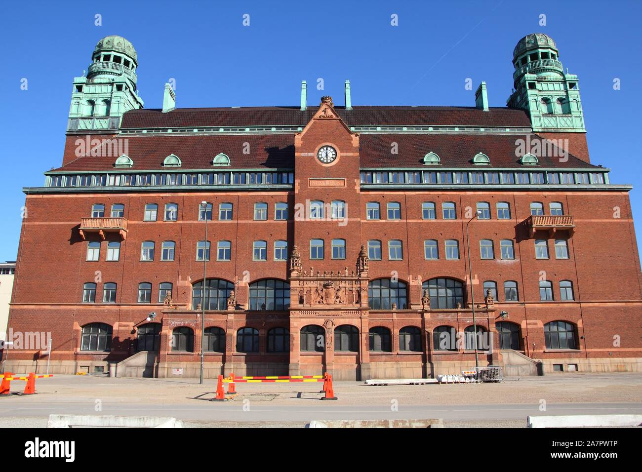 Malmo, Sweden - the main Post Office. City in Scania county (Skane in ...