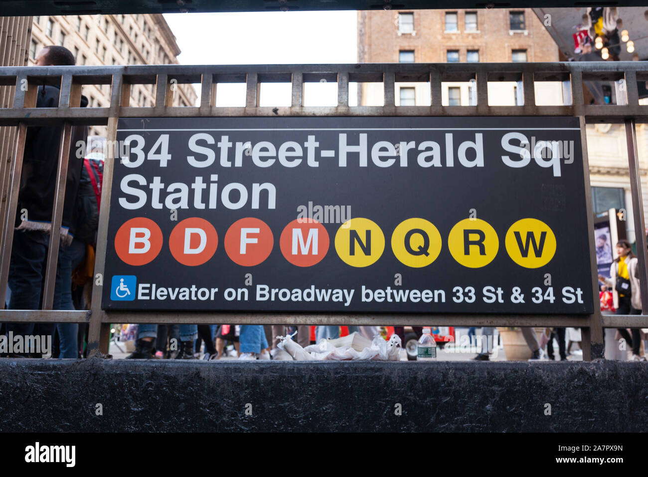 New York Subway Sign High Resolution Stock Photography and Images - Alamy