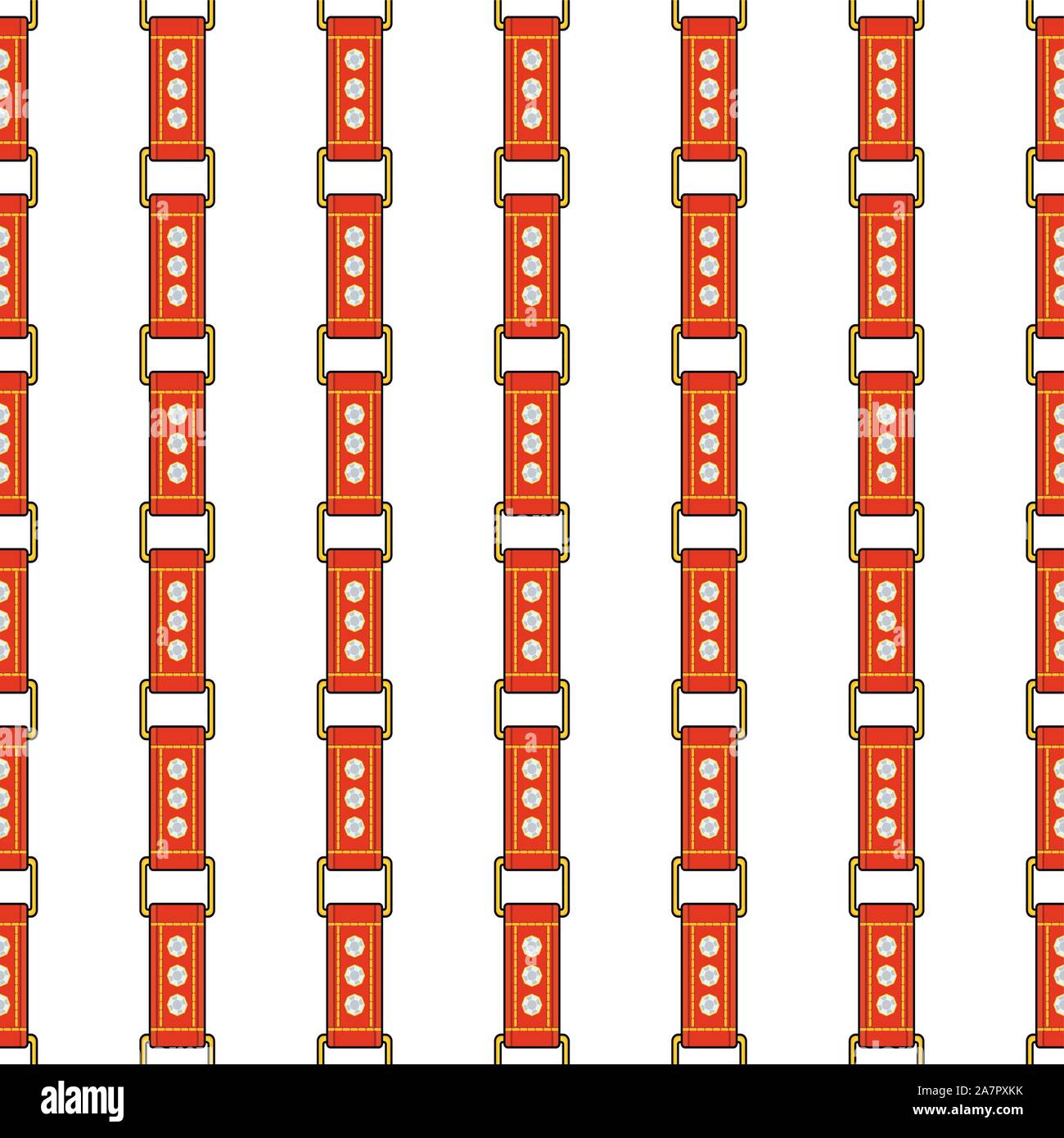 Seamless vector fashion pattern with thin red straps Stock Vector Image ...