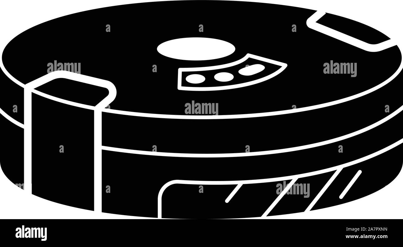 Robot vacuum cleaner icon, simple style Stock Vector Image & Art - Alamy