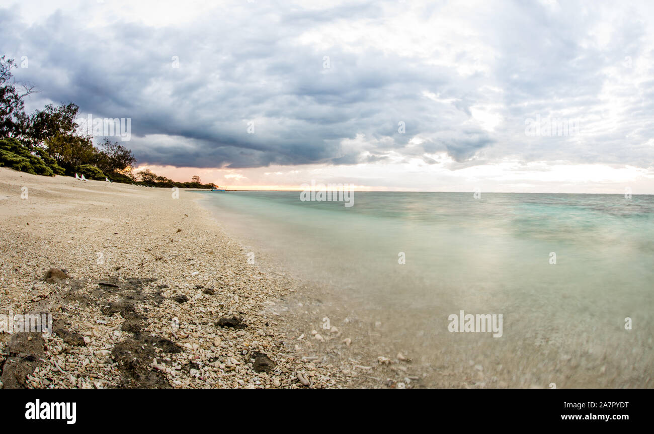 Sunrise Colors At Lady Elliot Island A Coral Island On The Southern