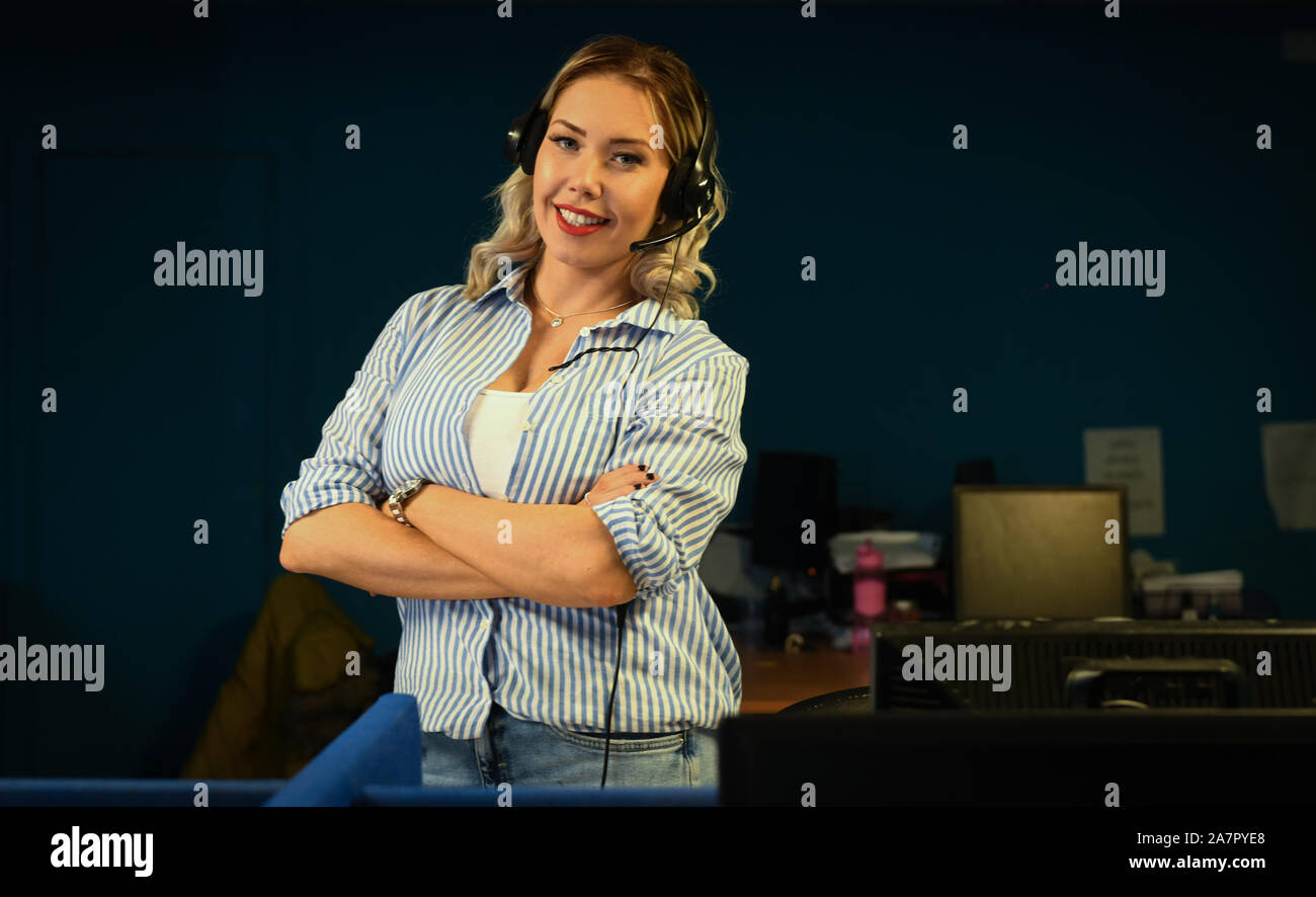 Swansea 31st October 2019. Pictured is Hayley Pearce, who still works ...