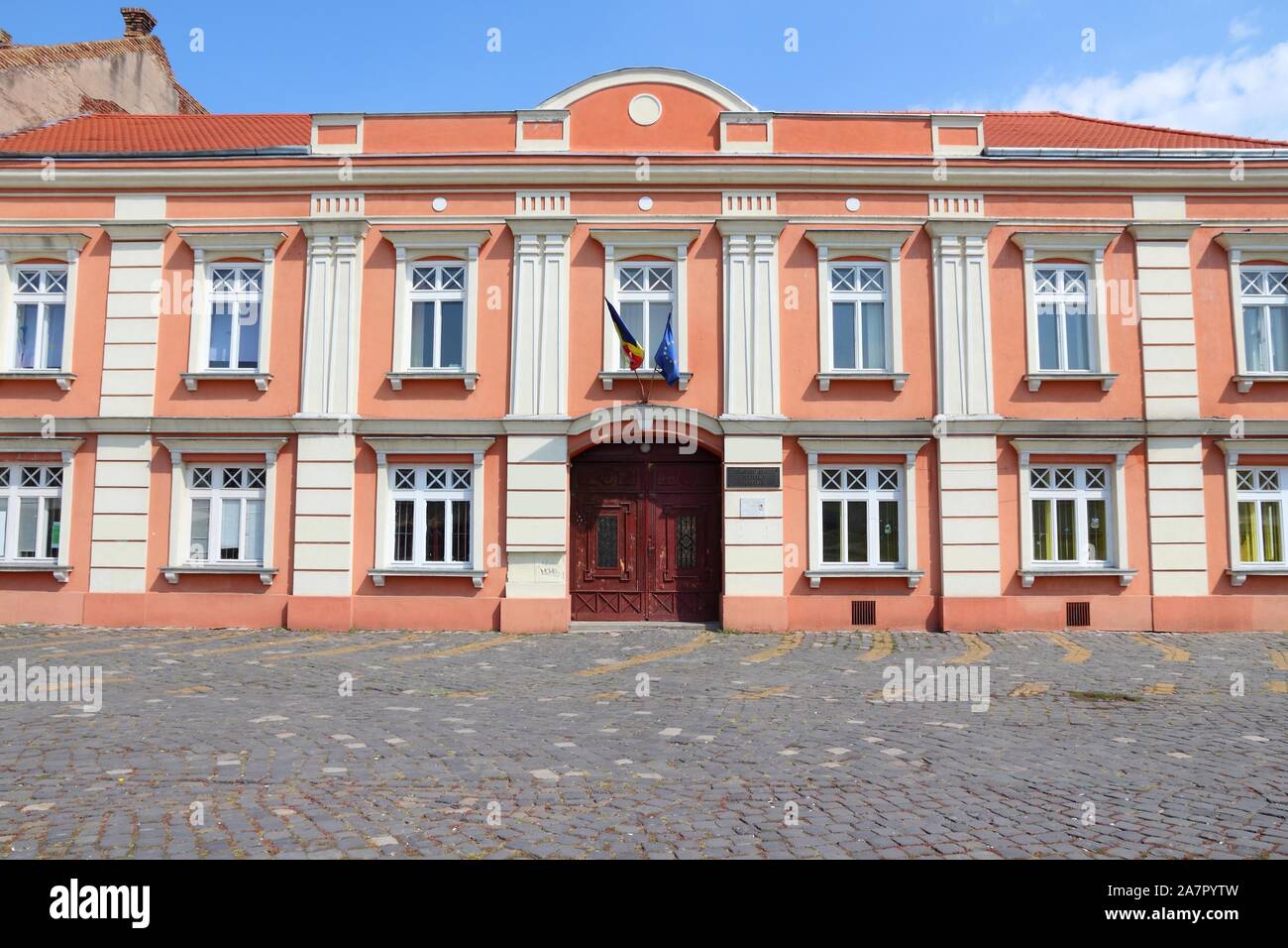 High school in Timisoara, Romania. Education in Europe Stock Photo - Alamy