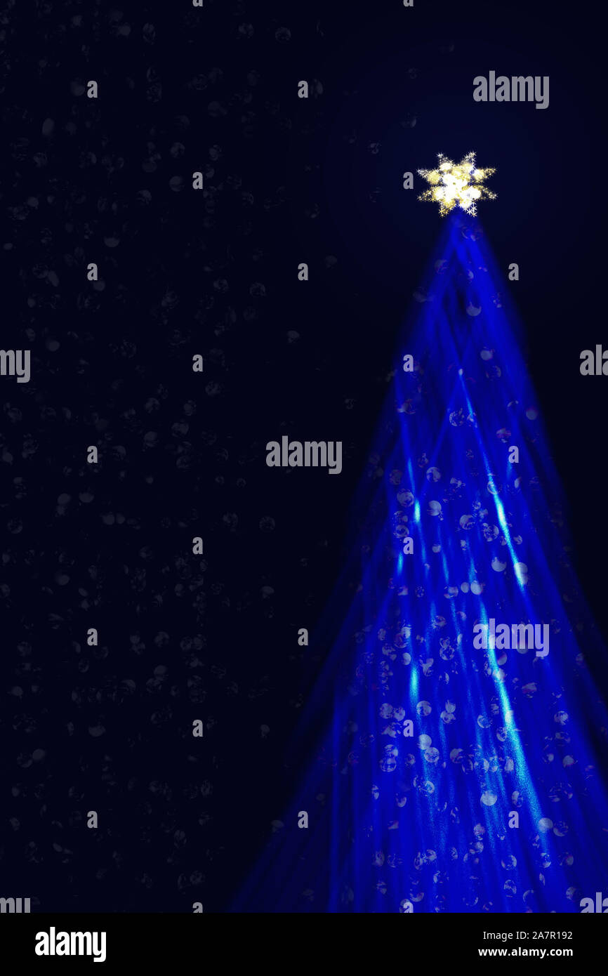 Abstract Christmas card design Stock Photo - Alamy