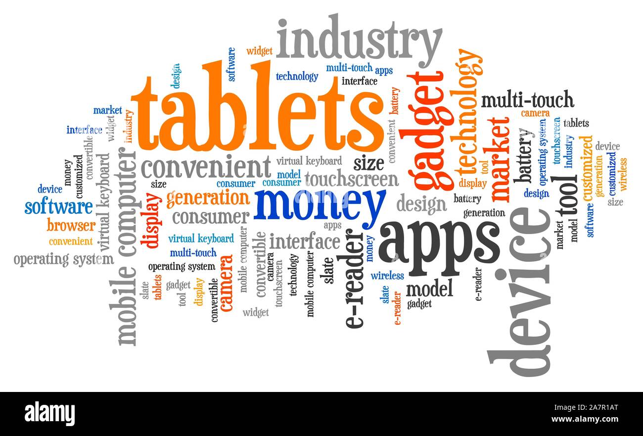 Collage Tablets High Resolution Stock Photography and Images - Alamy