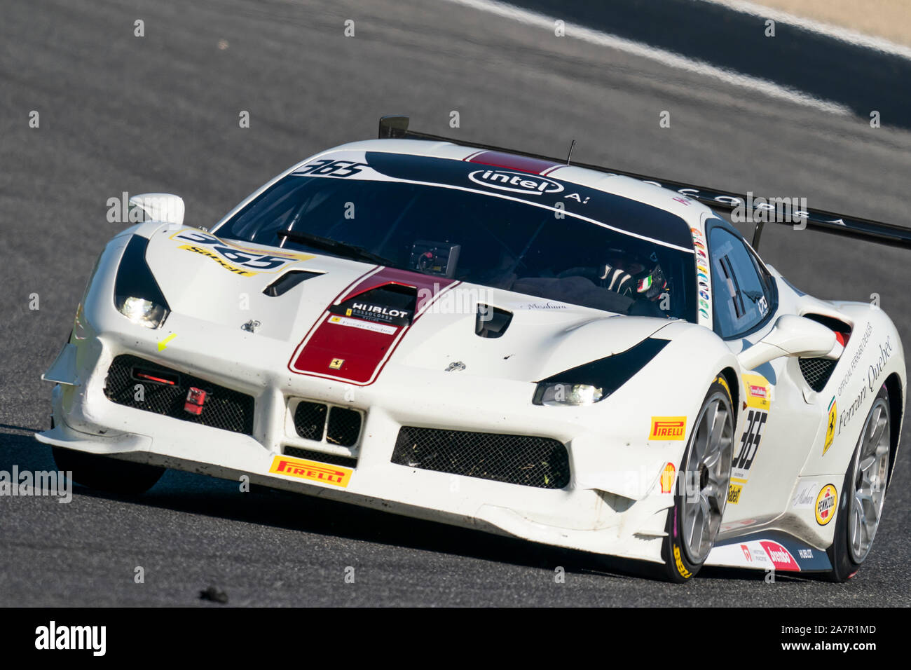 Mugello, Italy - October 27, 2019: A Ferrari 488 Challenge of Ferrari ...