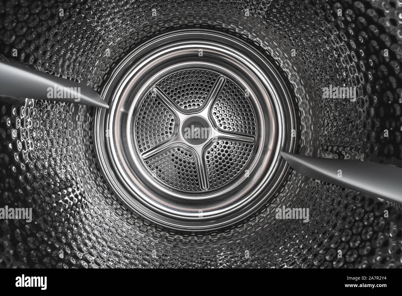 Washing Dryer Machine inside view of a drum Stock Photo - Alamy