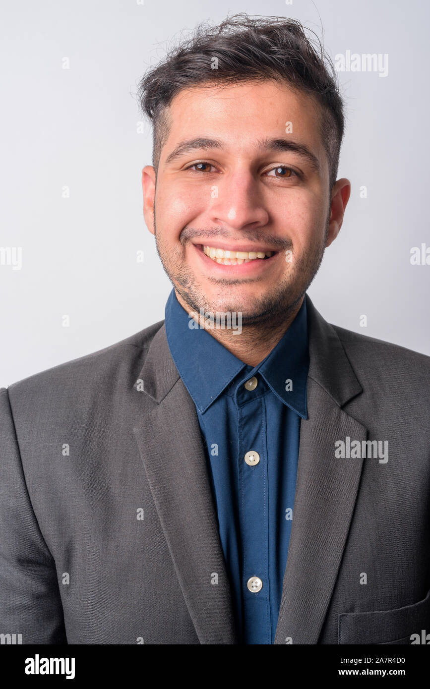 Young smiling middle manager hi-res stock photography and images - Alamy
