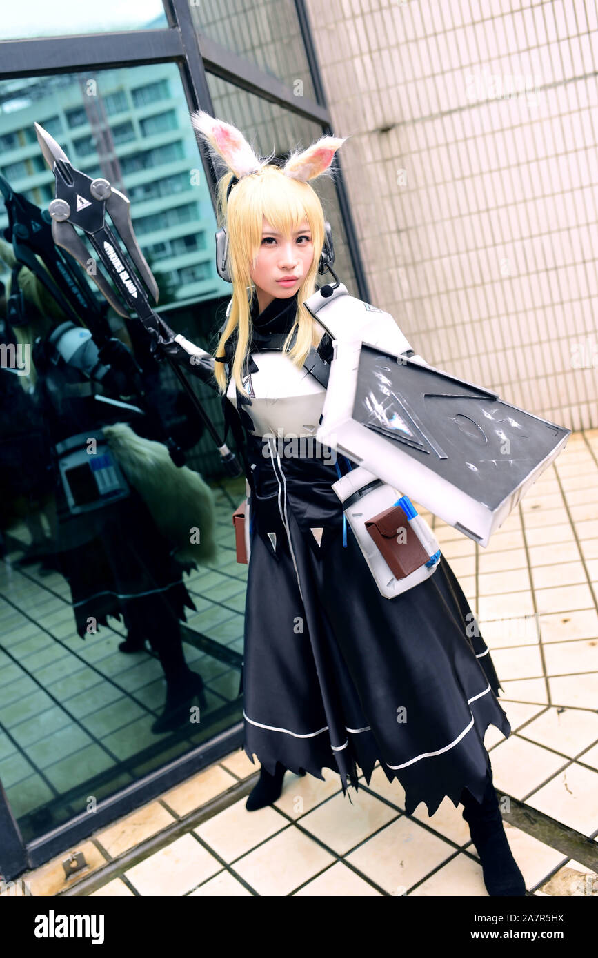 Cosplayers dressing up as characters of popular games and comics steal ...