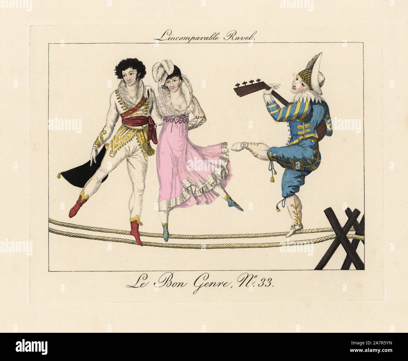 The incomparable Ravel, a guitar-playing French tightrope artist from ...