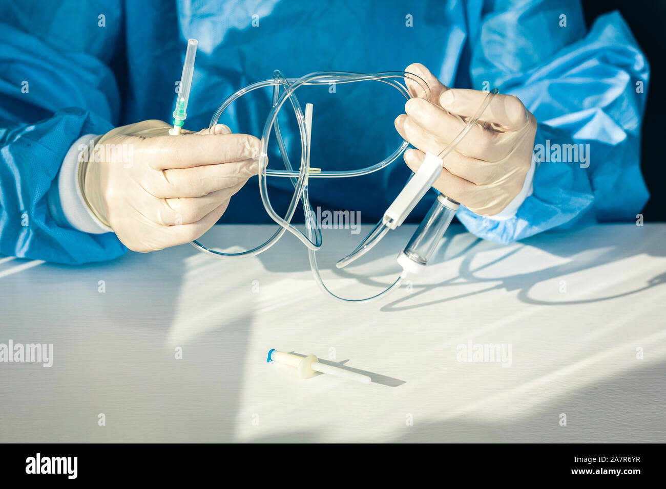 Dextrose saline hi-res stock photography and images - Alamy