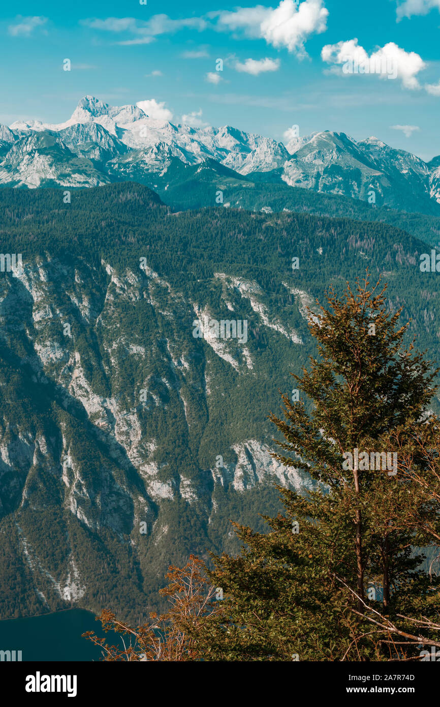 Mount Triglav, highest mountain in Slovenia, part of European Alps ...