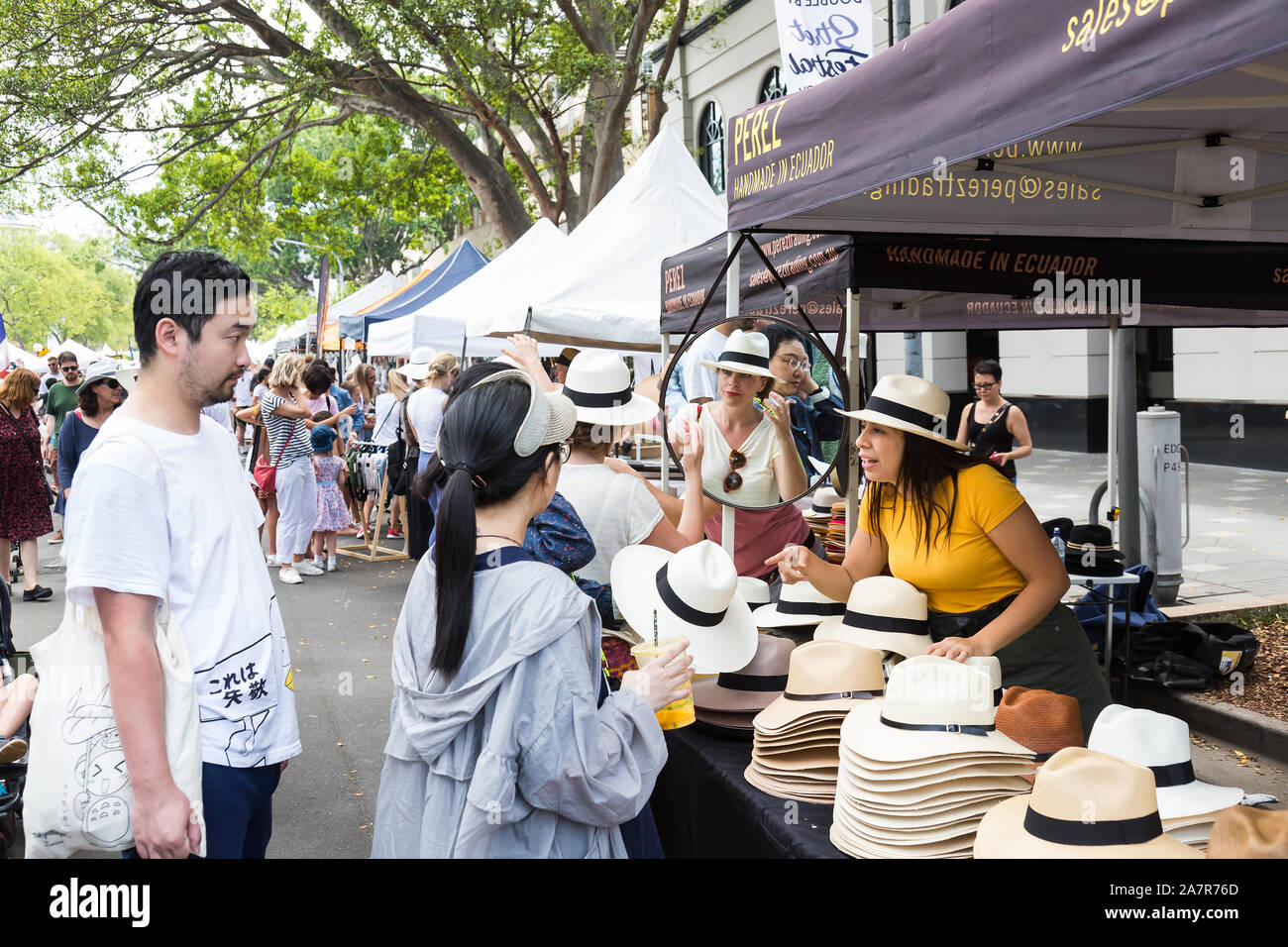 Australian hats hi-res stock photography and images - Alamy
