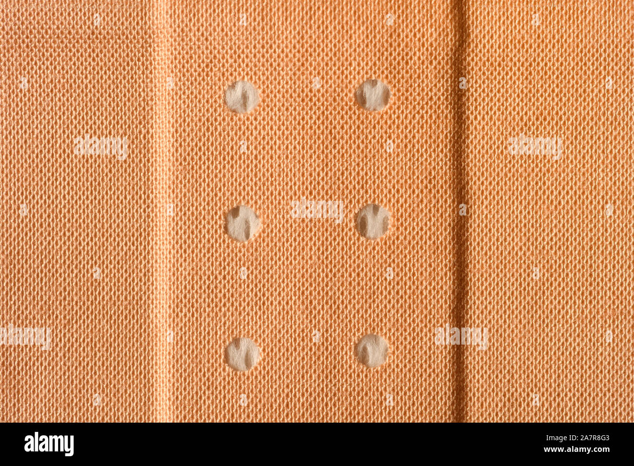 Band aid in close-up. Adhesive bandage background Stock Photo - Alamy