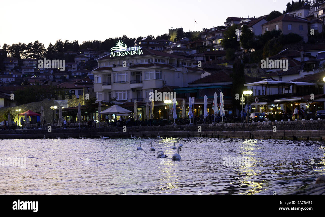 Ohrid sunset hi-res stock photography and images - Alamy