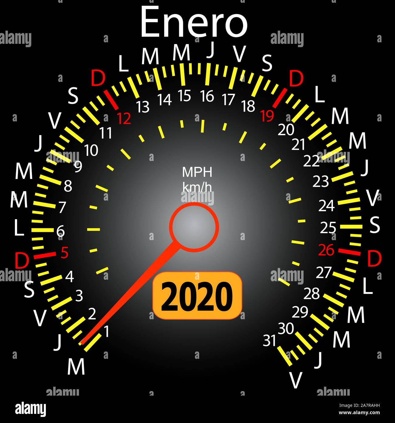 Auto spanish Stock Vector Images - Alamy