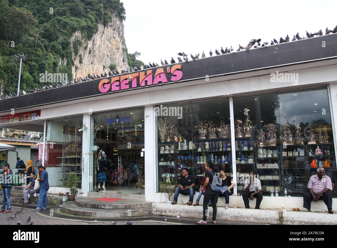 Geetha's at Batu Caves, Kuala Lumpur, Malaysia Stock Photo - Alamy