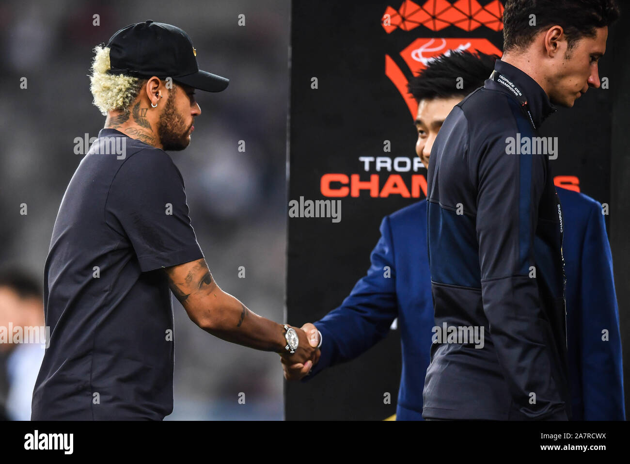 Team award, hands hi-res stock photography and images - Alamy