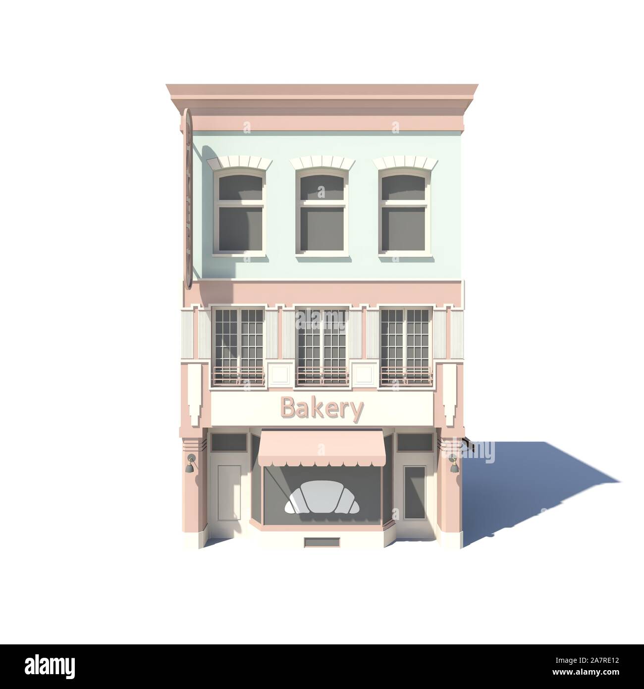 Building city bakery outdoor Cut Out Stock Images & Pictures - Alamy