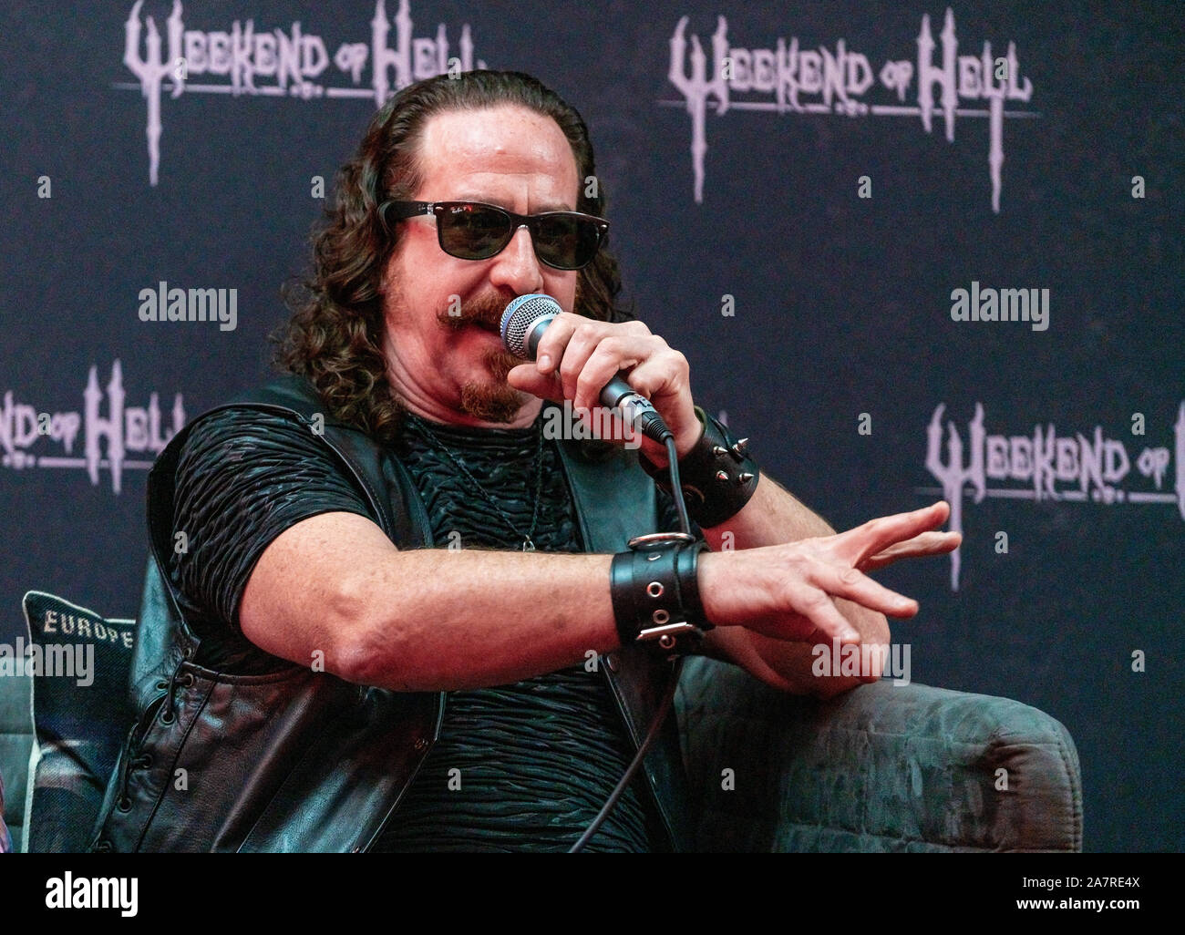 DÜSSELDORF-NEUSS, GERMANY - November 2nd 2019: Ari Lehman (*1965 ...