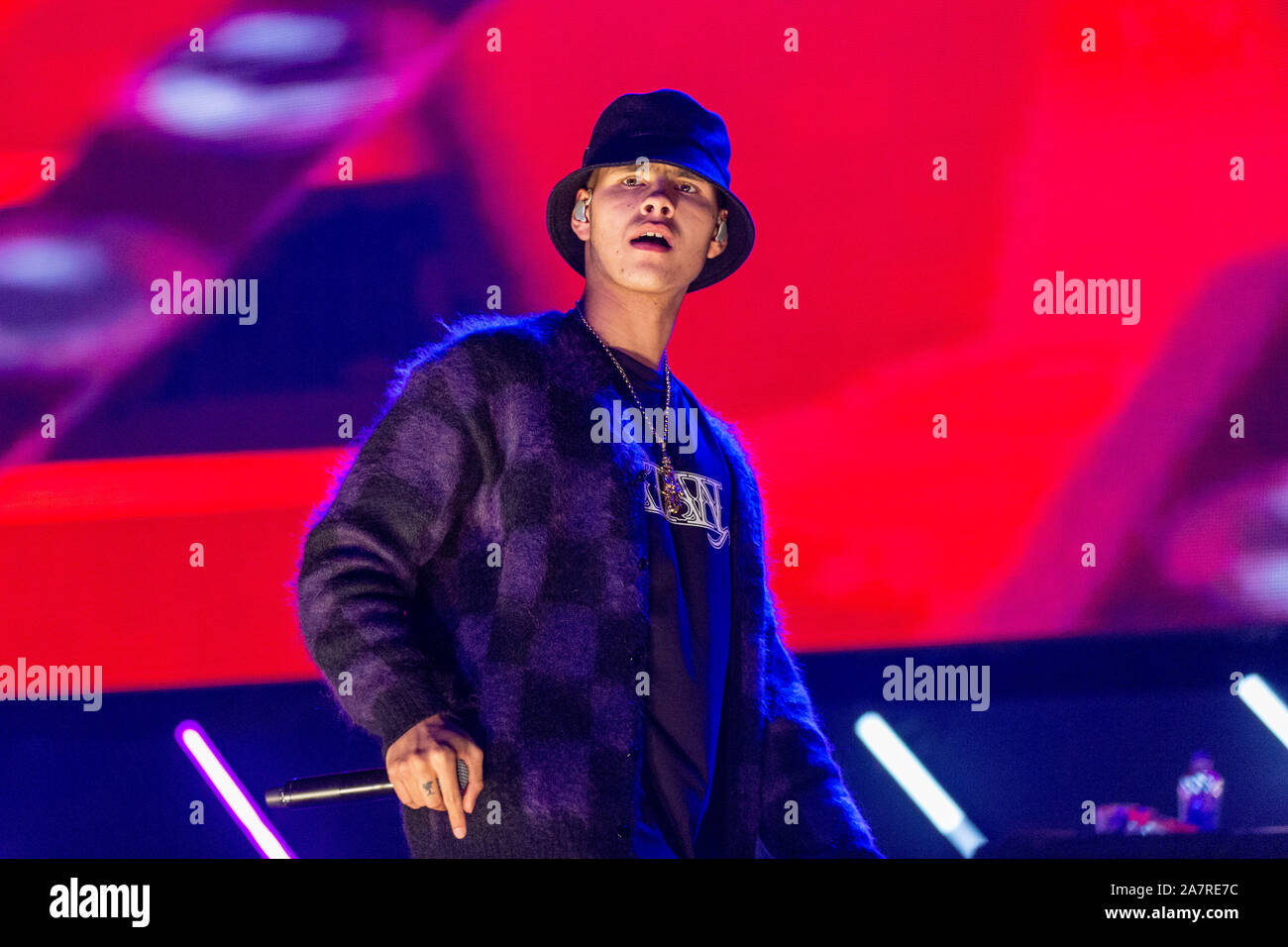 November 3, 2019, Las Vegas, Nevada, U.S: Rapper SLOWTHAI (TYRON ...