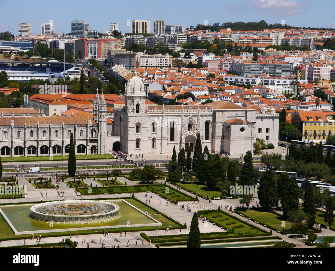 Portugal; Lisbon. District of Santa Maria de Belem. Jeronimos Monastery ...