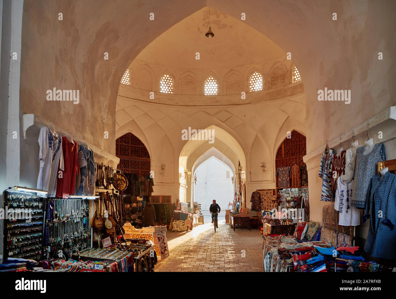 Toki Sargaron, Ancient Trading Dome in Bukhara, Uzbekistan, Central ...