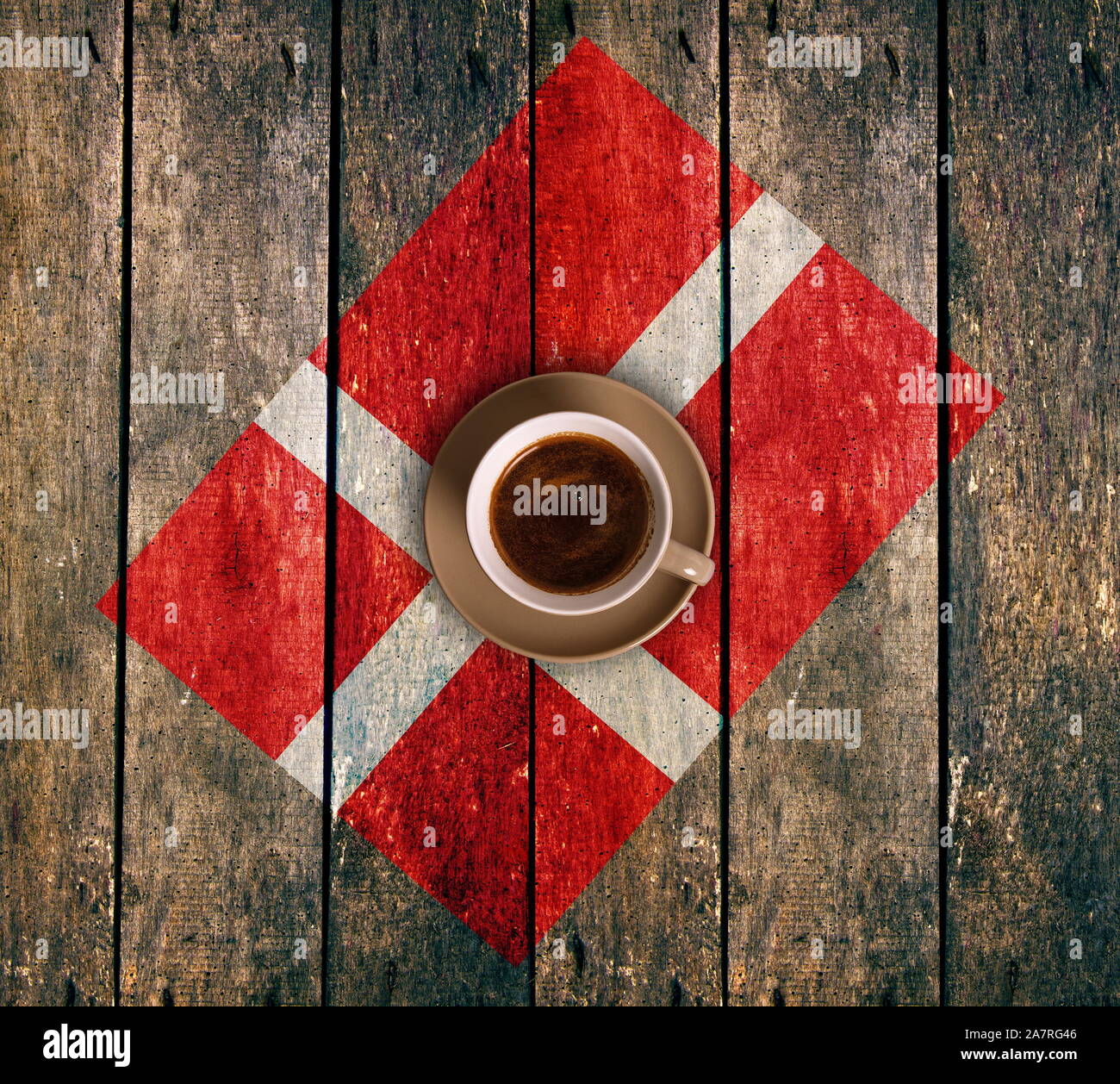 Denmark food flag hi-res stock photography and images - Alamy