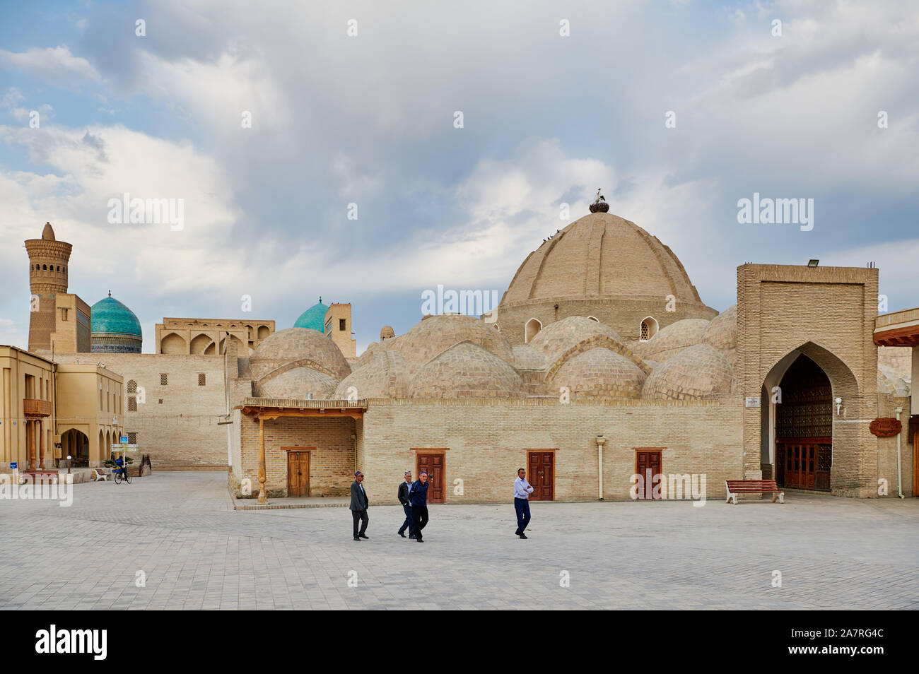 Toki Sargaron, Ancient Trading Dome in Bukhara, Uzbekistan, Central ...
