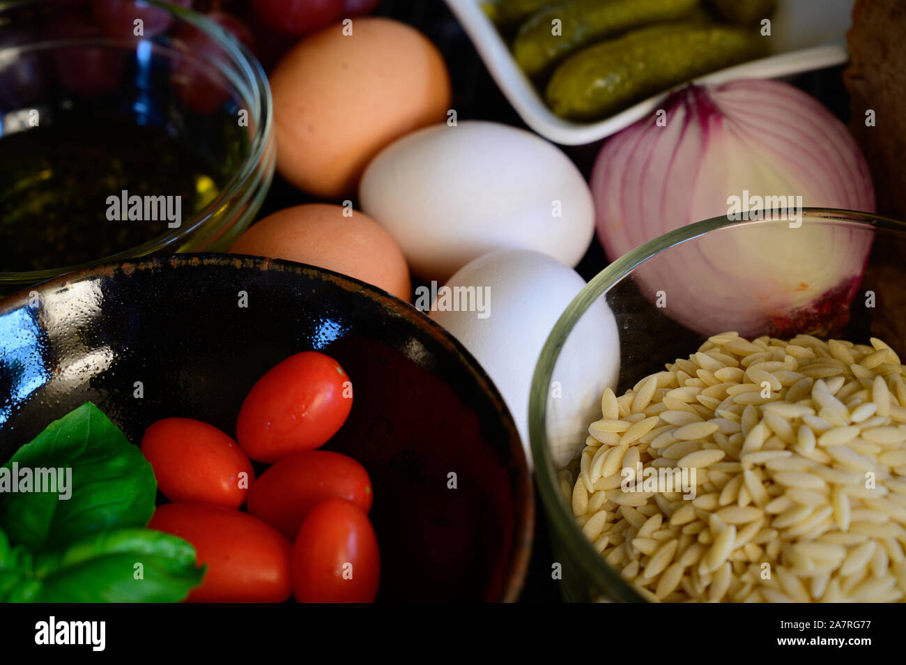 Rustic simple food colors Stock Photo - Alamy