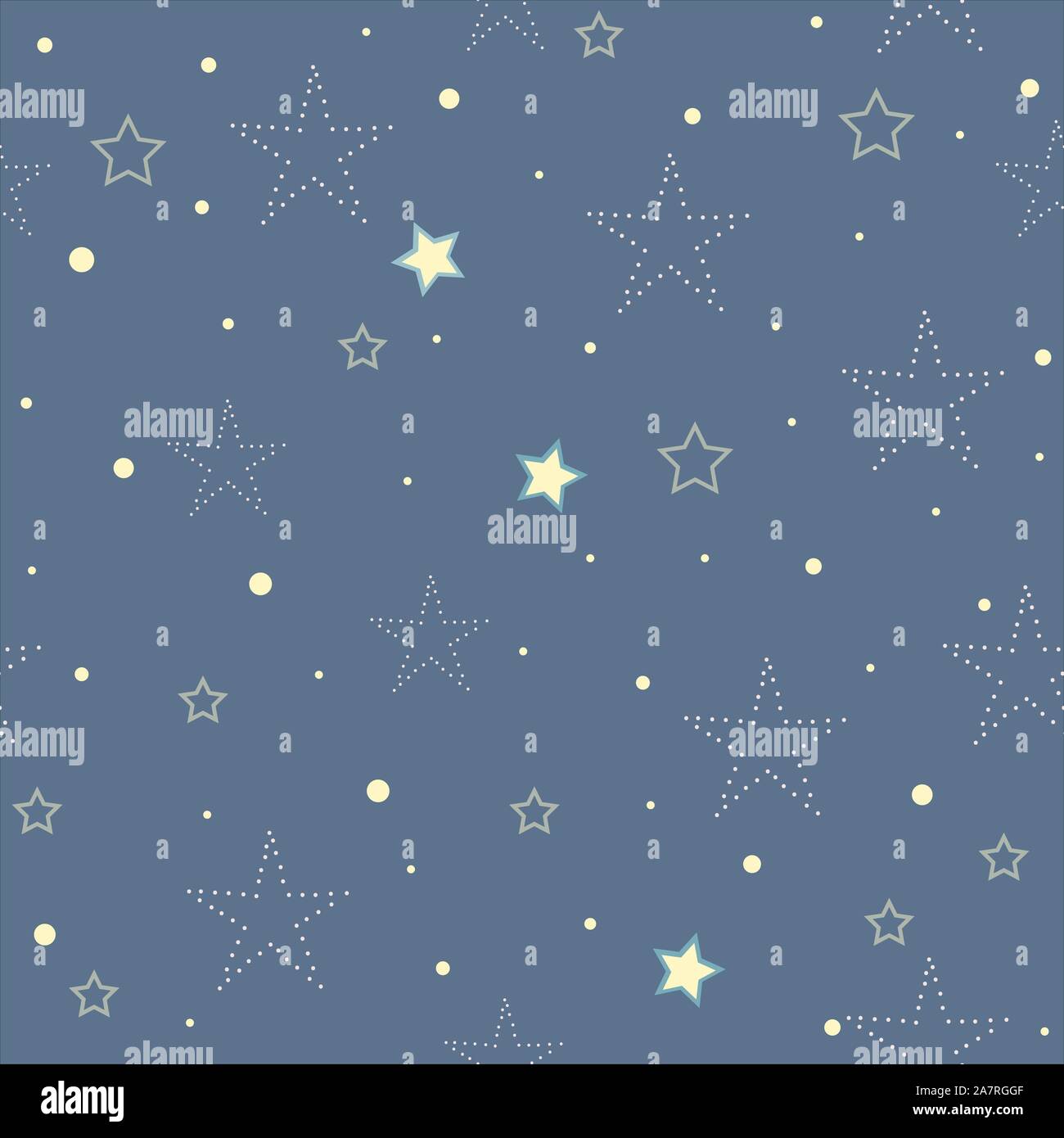 Seamless Pattern with Stars.Great for wedding cards, postcards, t ...