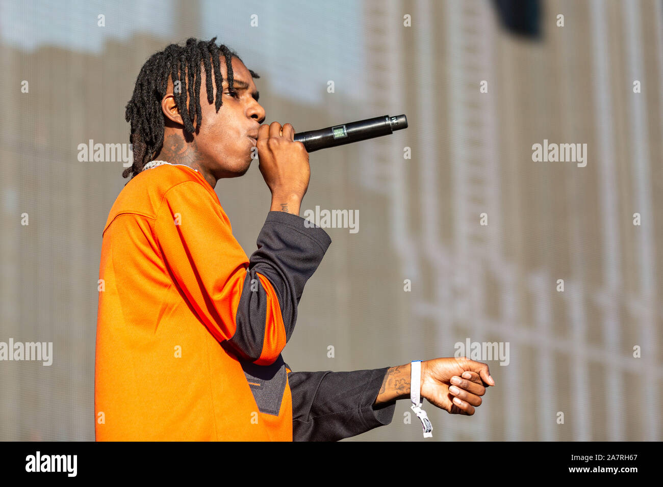 November 3, 2019, Las Vegas, Nevada, U.S: Rapper POLO G (TAURUS ...