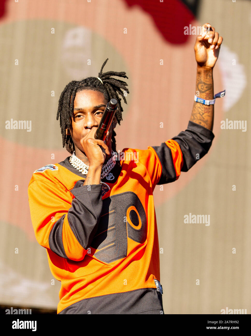 November 3, 2019, Las Vegas, Nevada, U.S: Rapper POLO G (TAURUS ...