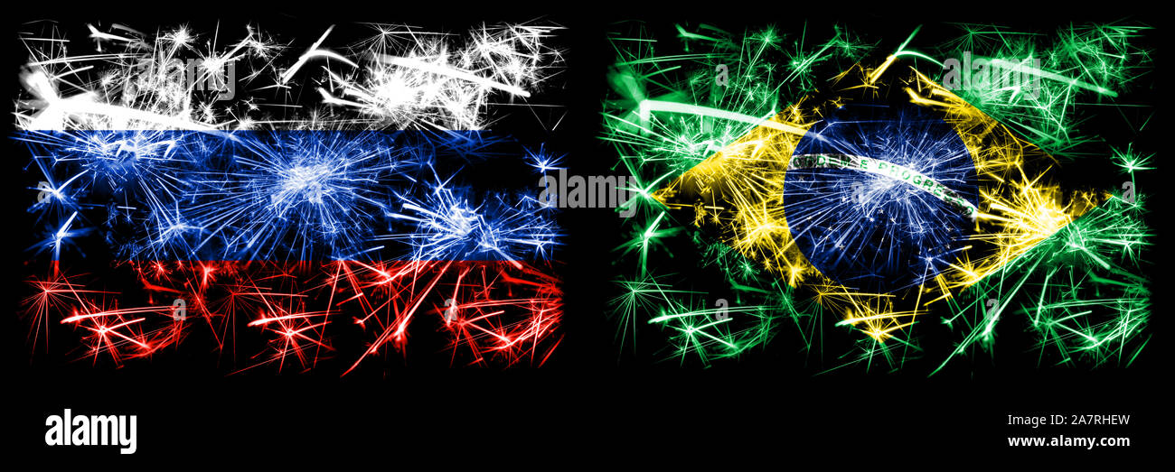 Russia, Russian vs Brazil, Brazilian New Year celebration sparkling ...