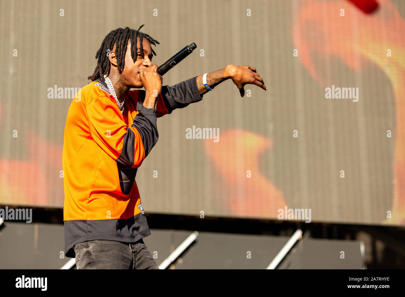 November 3, 2019, Las Vegas, Nevada, U.S: Rapper POLO G (TAURUS ...