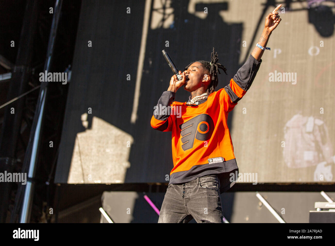 November 3, 2019, Las Vegas, Nevada, U.S: Rapper POLO G (TAURUS ...