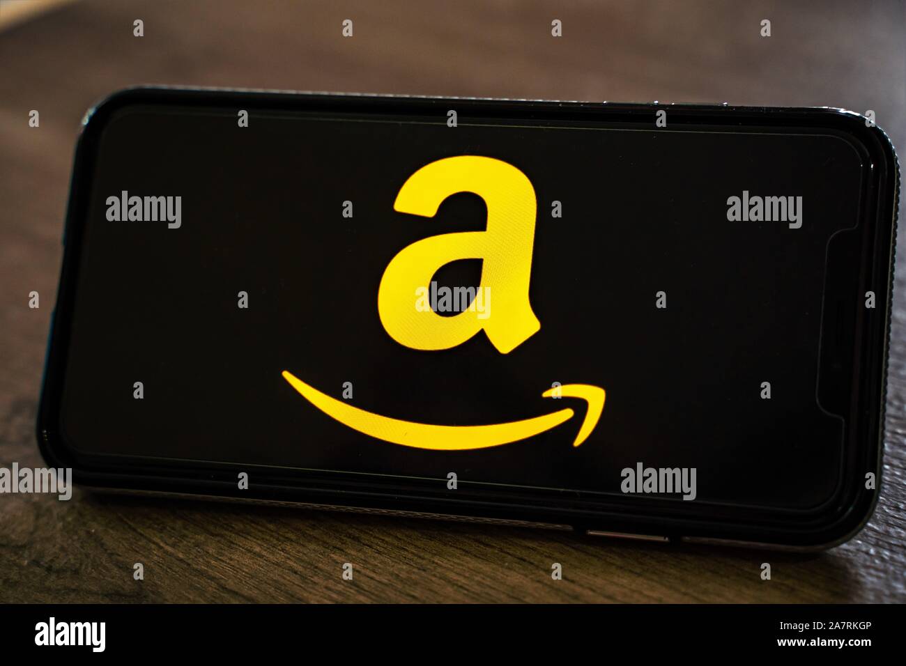 Marinette,WI / U.S.A. - Aug16,2019: Amazon prime day page and logo on ...