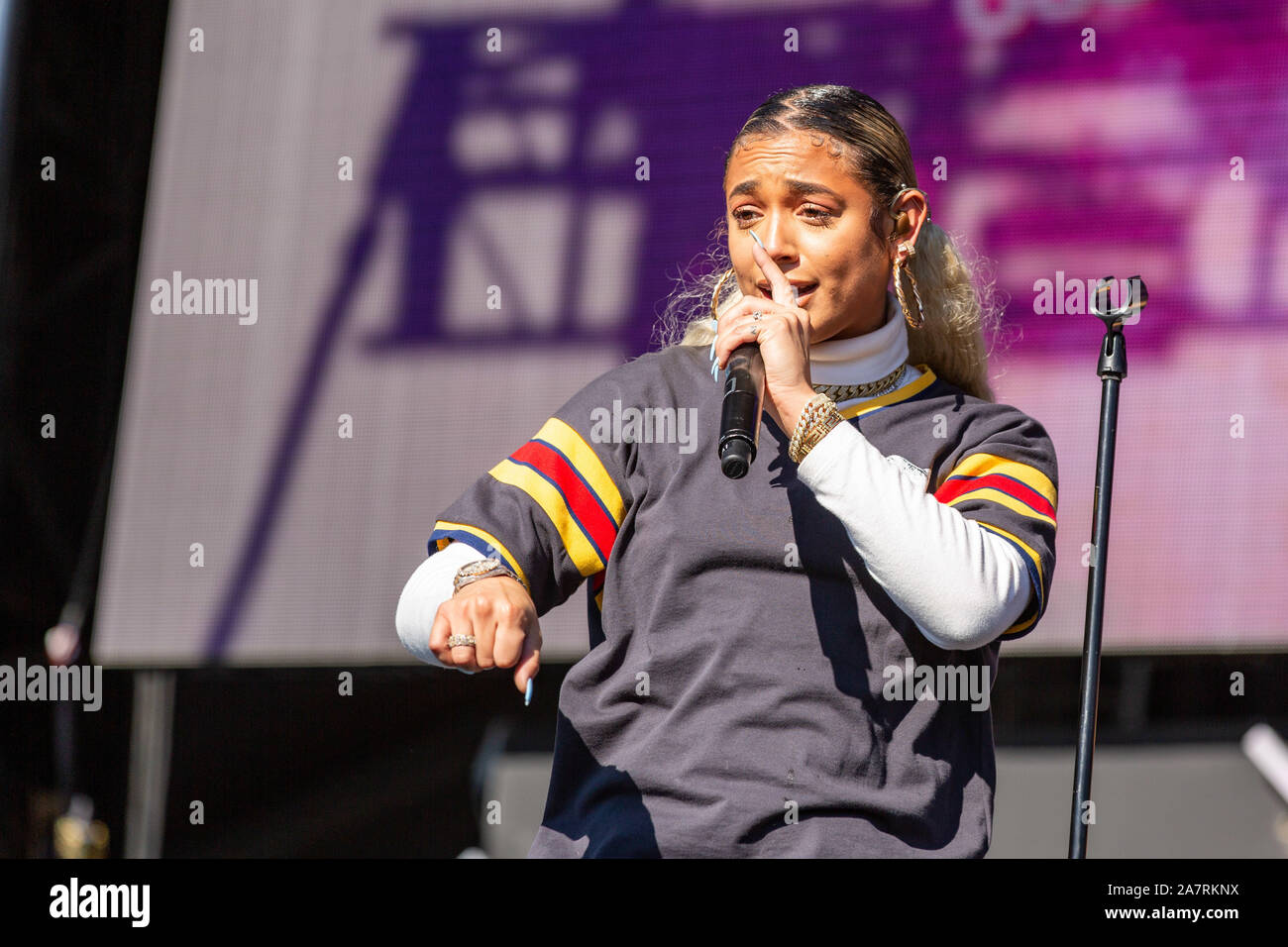 November 3, 2019, Las Vegas, Nevada, U.S: Singer DANILEIGH (DANIELLE ...