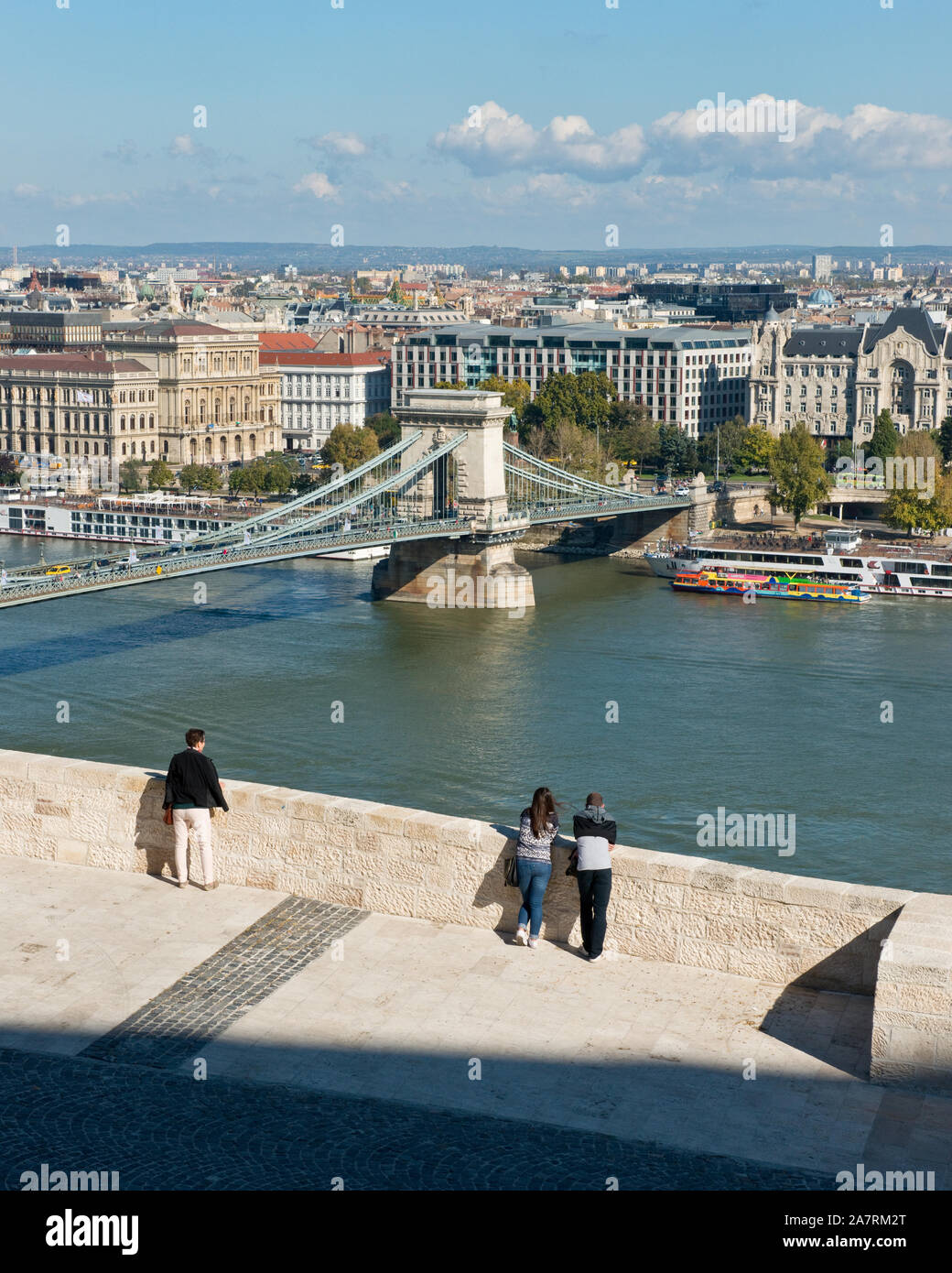 Széchenyi Chain Bridge. Budapest, Hungary Stock Photo - Alamy
