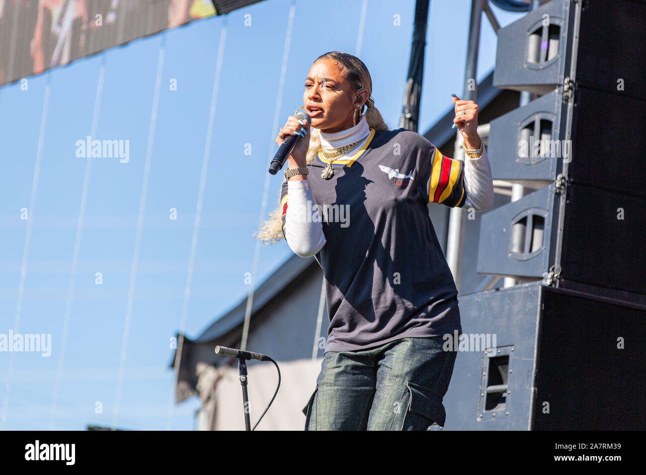 November 3, 2019, Las Vegas, Nevada, U.S: Singer DANILEIGH (DANIELLE ...