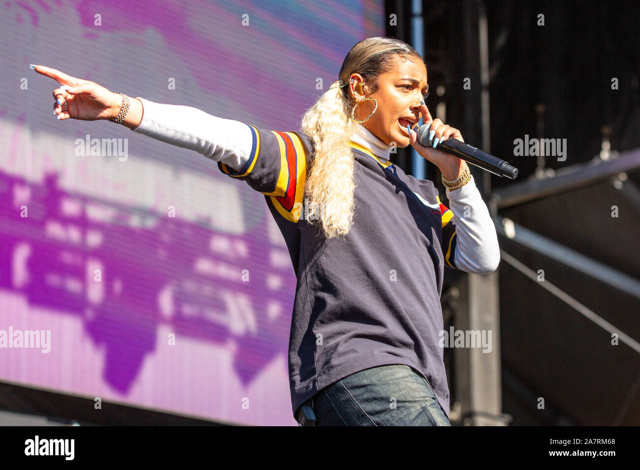 November 3, 2019, Las Vegas, Nevada, U.S: Singer DANILEIGH (DANIELLE ...