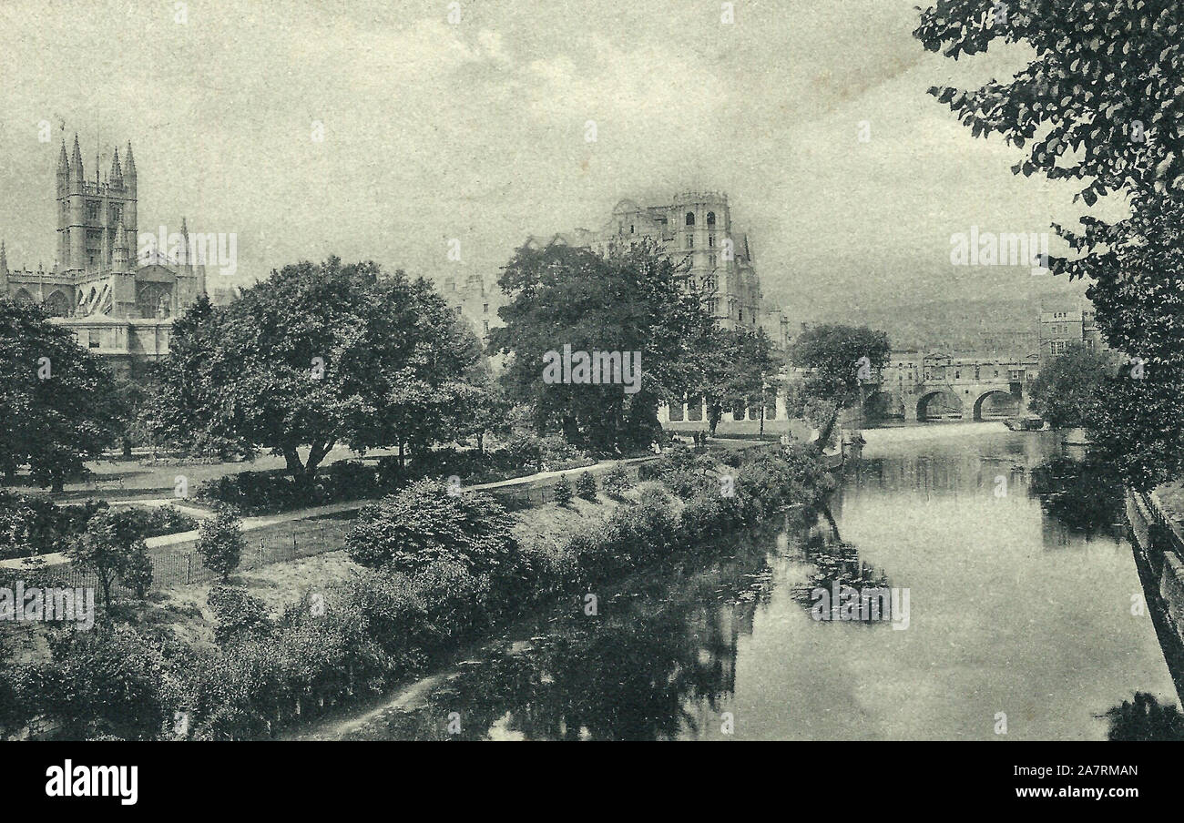 Bath from north road hi-res stock photography and images - Alamy