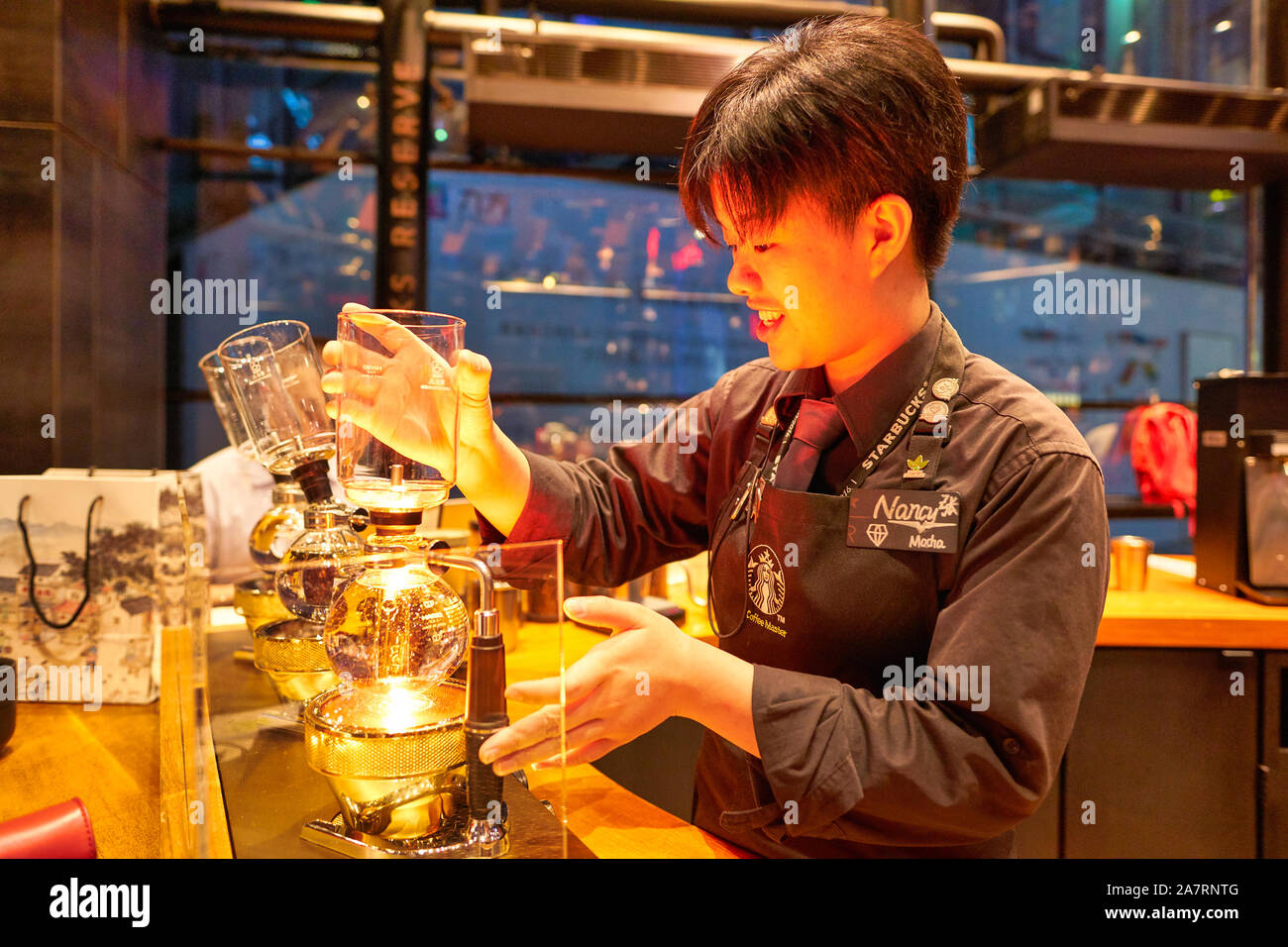 Prepare beverage hi-res stock photography and images - Alamy
